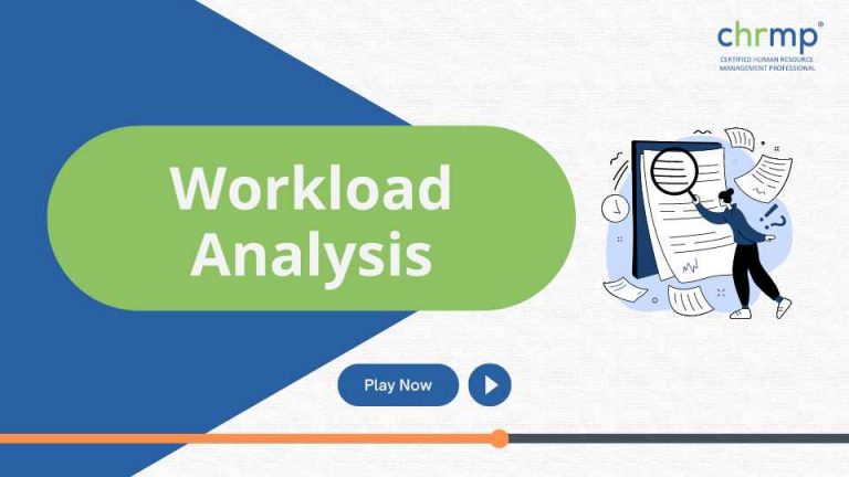 HR Analytics : Workload Analysis - CHRMP Academy